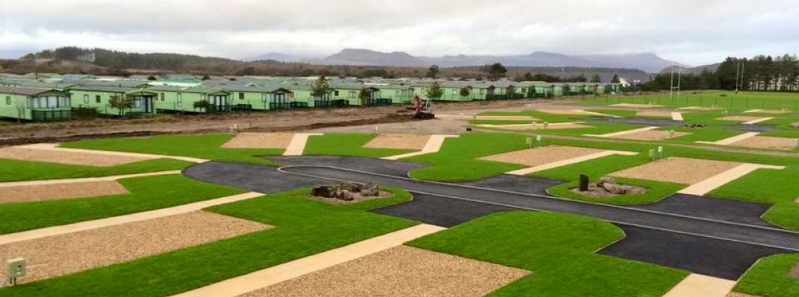 Holiday and Caravan Park Development Mid Wales | Rowlands Groundworks Ltd